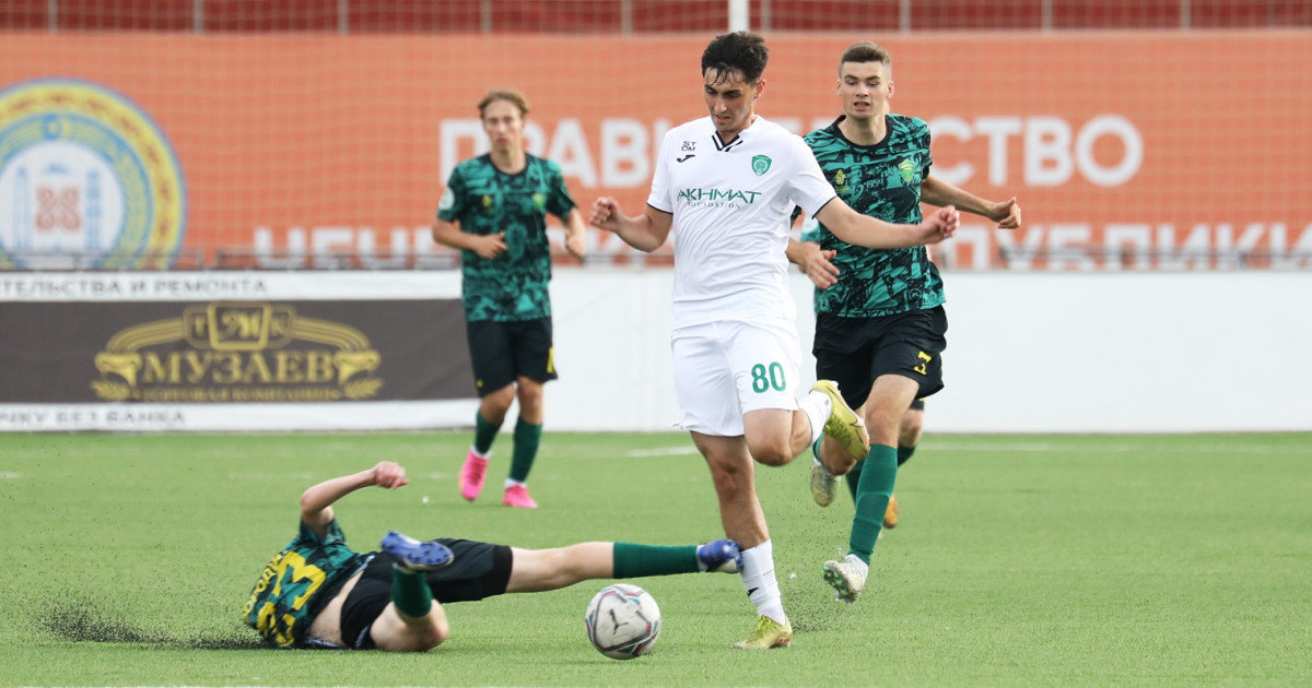 Молодежный состав ФК "Ахмат" обыграл ФШМ — Все новости — официальный ...